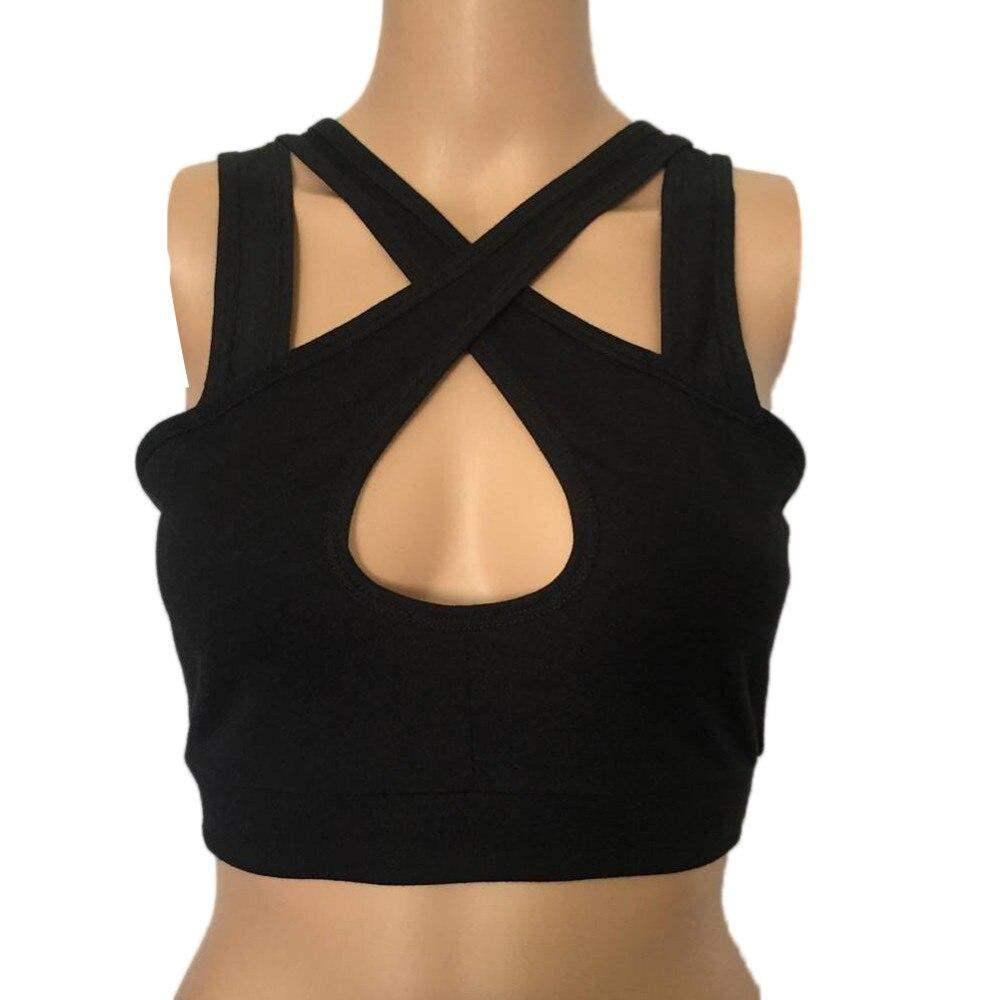 Sports Cross Straps Top